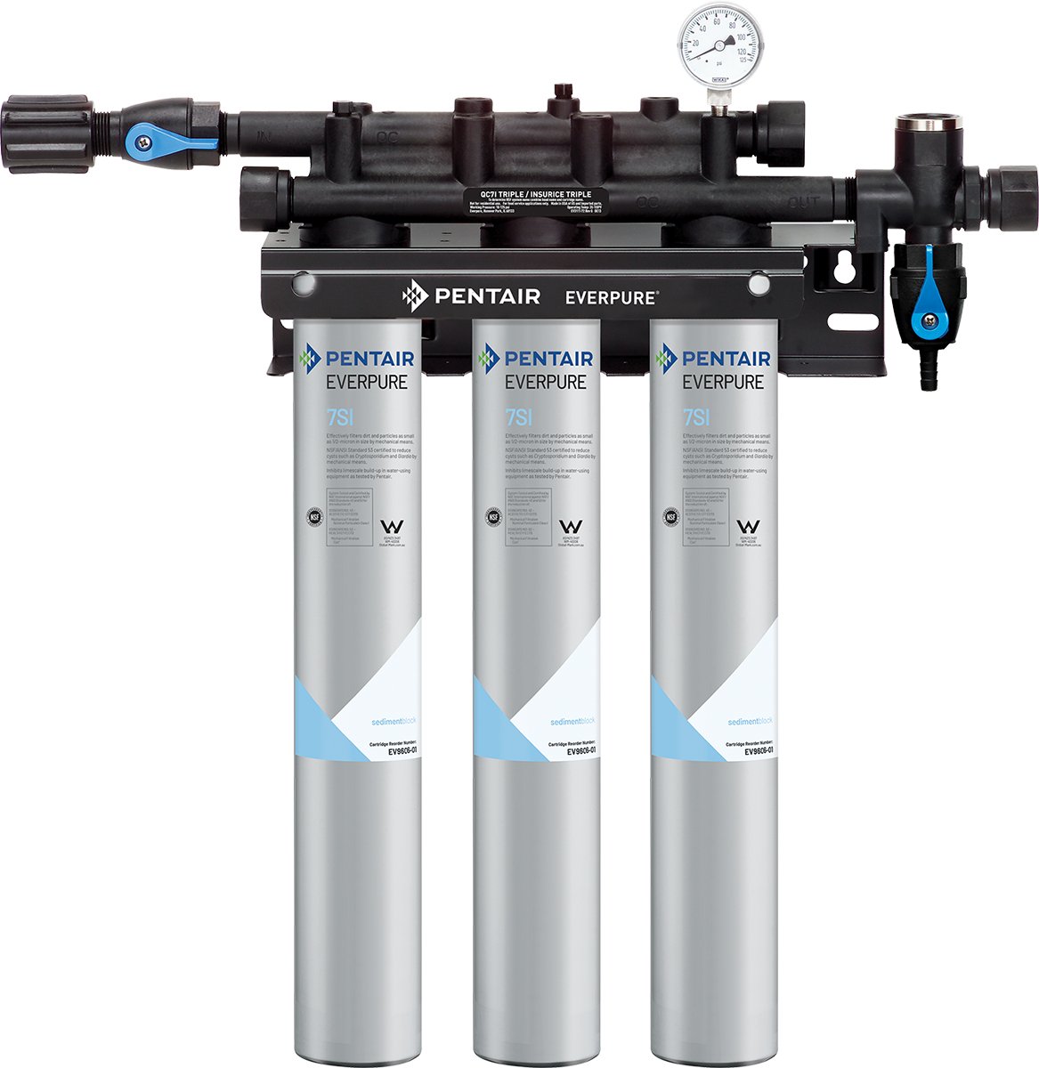 Everpure Insurice Triple 7SI Water Filter System EV932474 | Efilters ...